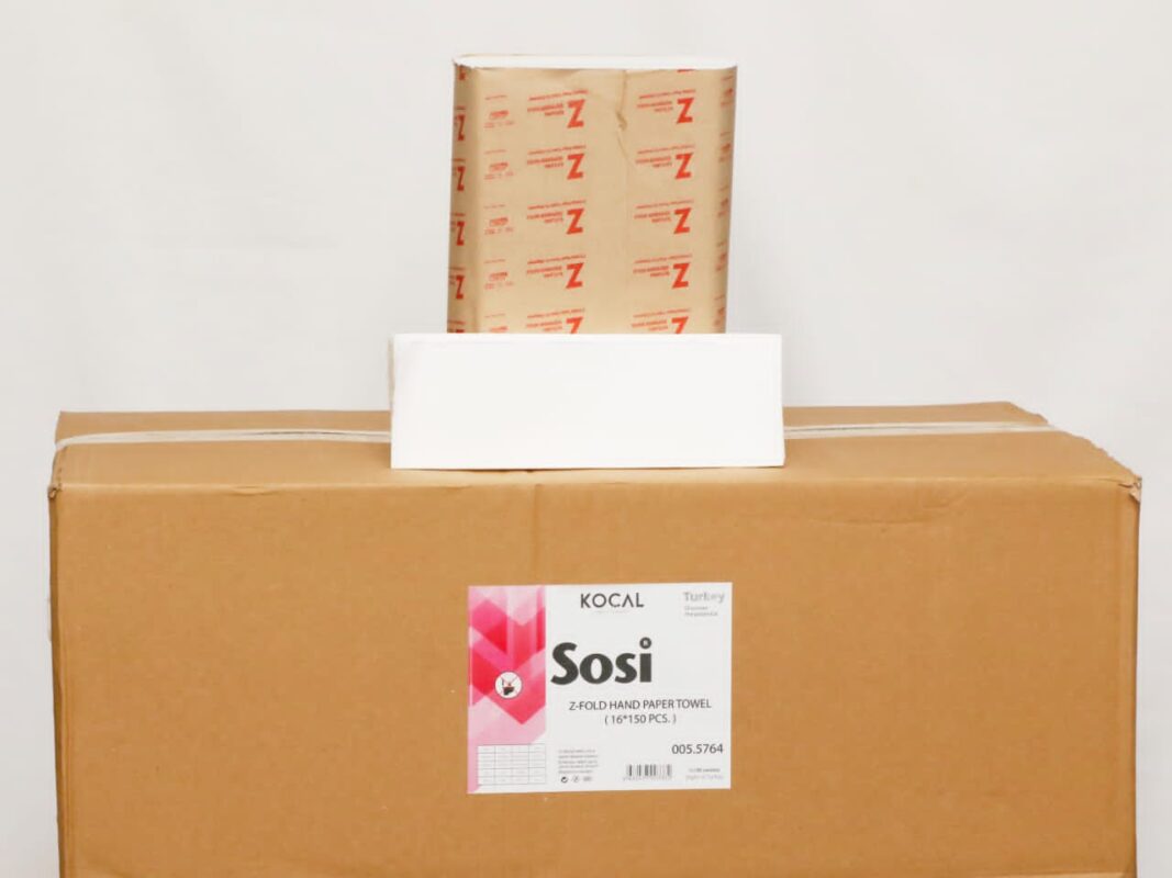 Sosi Z-Fold Hand Paper Towel ( 20Packs/200 Sheets per Box) – ADVAL ...